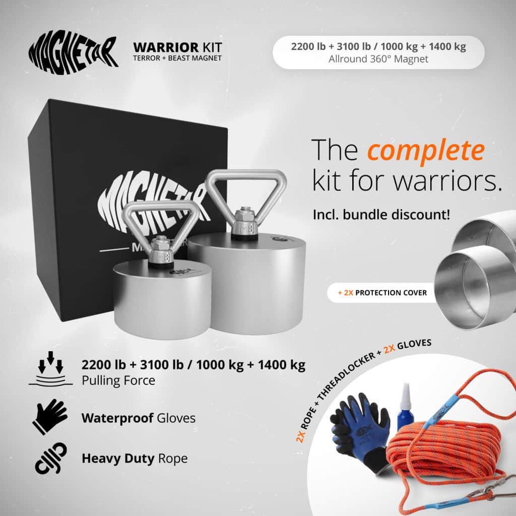 Warrior-paketti - Kaksi magneettia Terror + Beast - Allround 360 ...