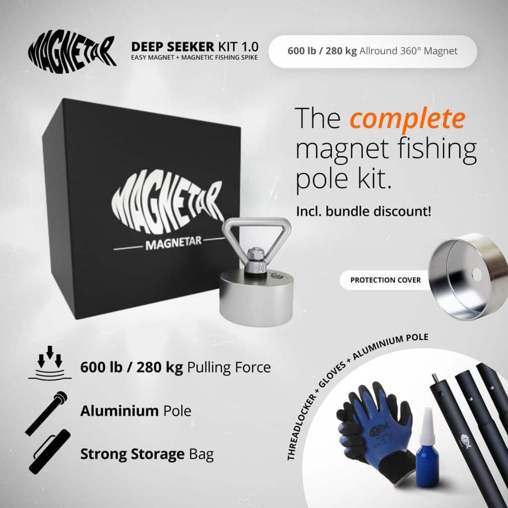 Fishing Pole package 1.0 - 600 lb / 280 kg - Easy - Allround 360 ...