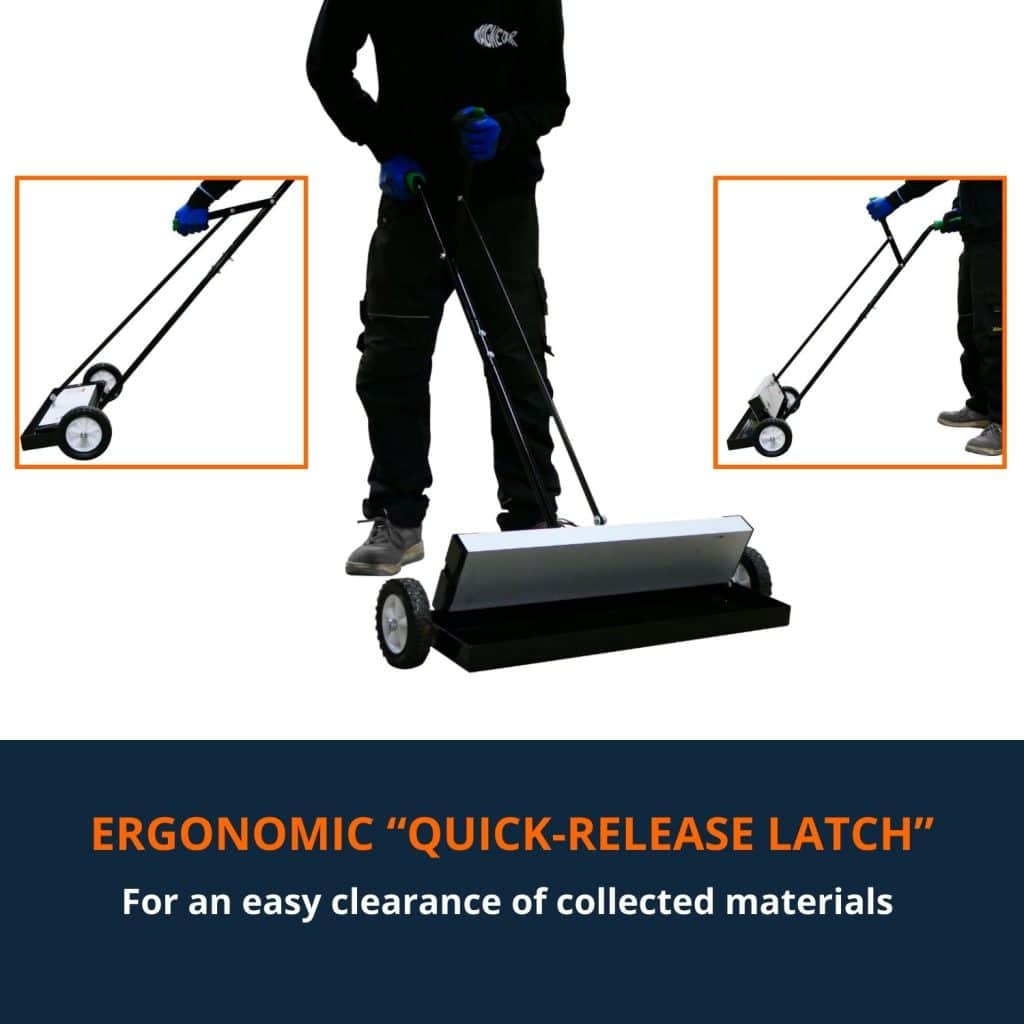 Magnetic broom 2.0 - For intensive use - Magnet fishing with a Magnetar ...