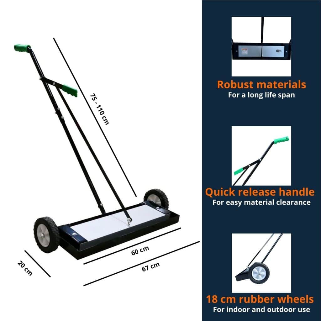 Magnetic broom 2.0 - For intensive use - Magnet fishing with a Magnetar ...