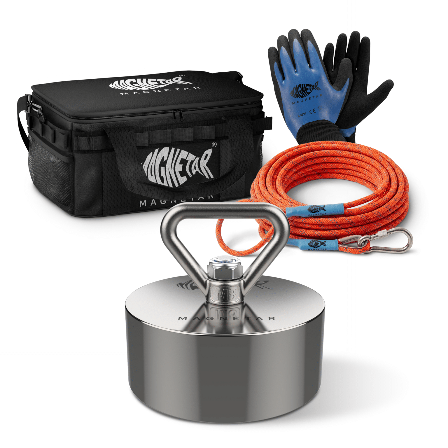 Magnet Fishing Kit and Bundle - Magnetar® - Neodymium Magnets
